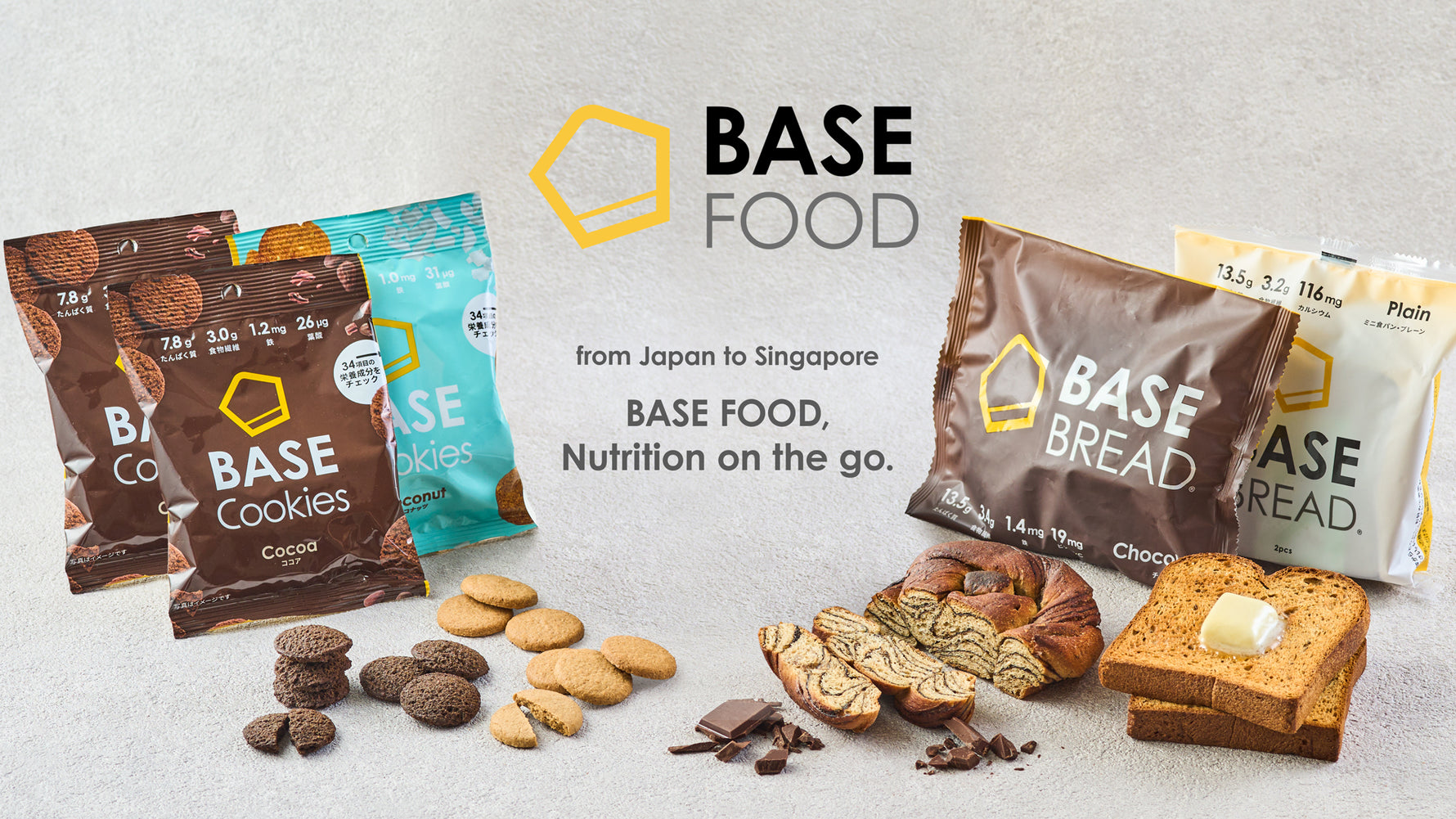 BASE FOOD Singapore | Bread with 33 Nutrients