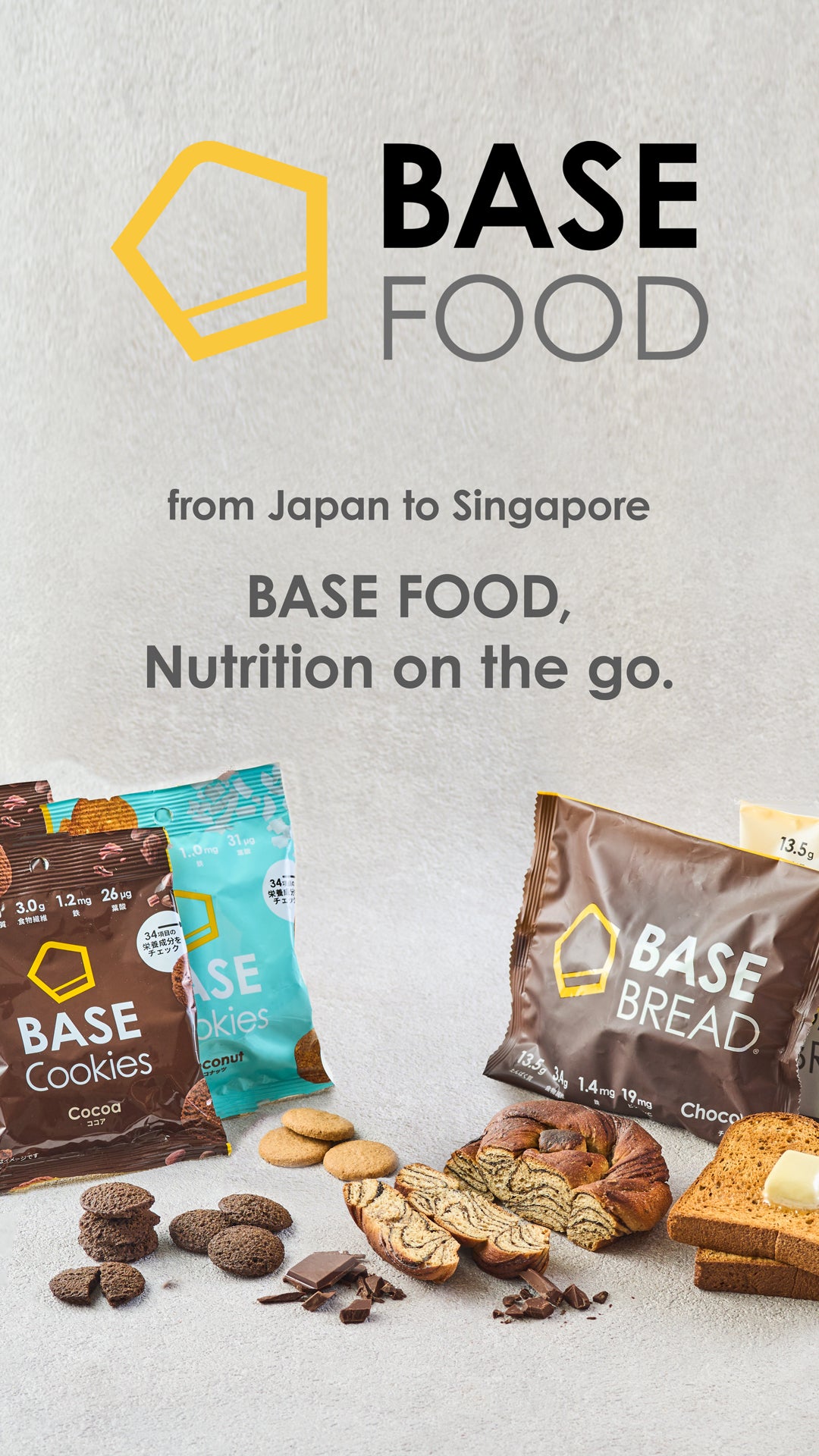 BASE FOOD Singapore | Bread with 33 Nutrients